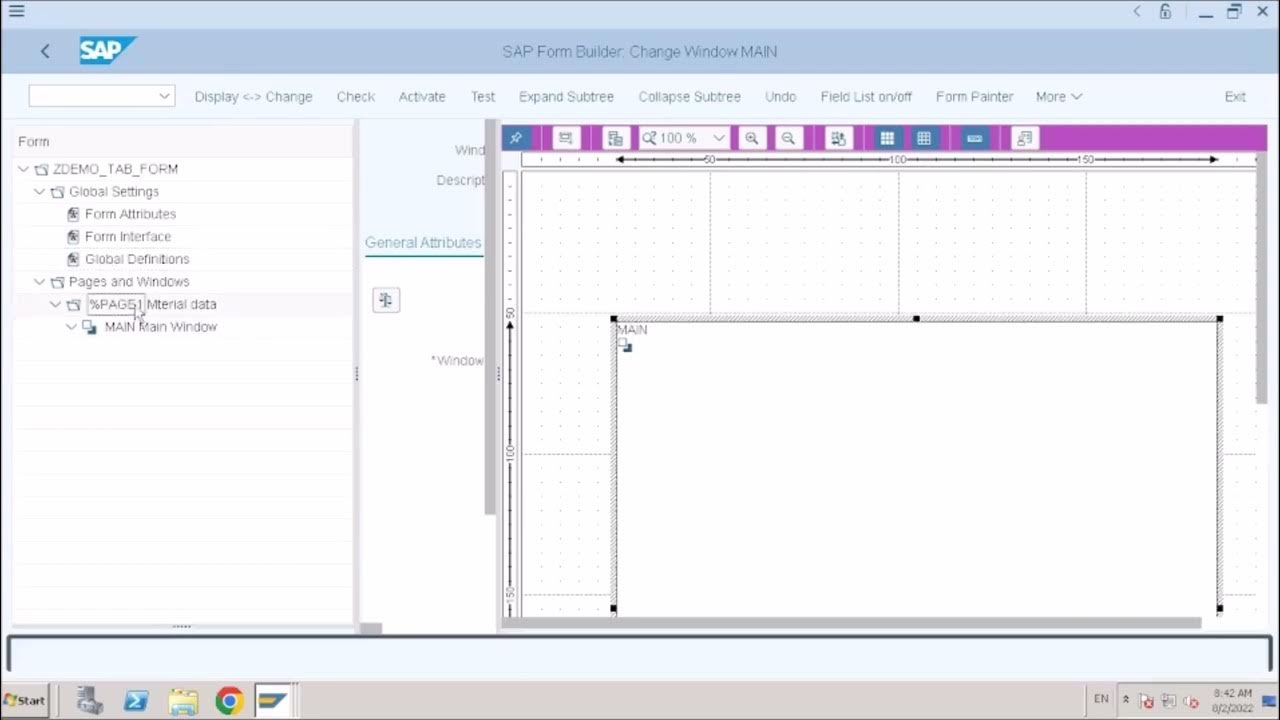 SAP ABAP SMARTFORMS with Table data example - YouTube
