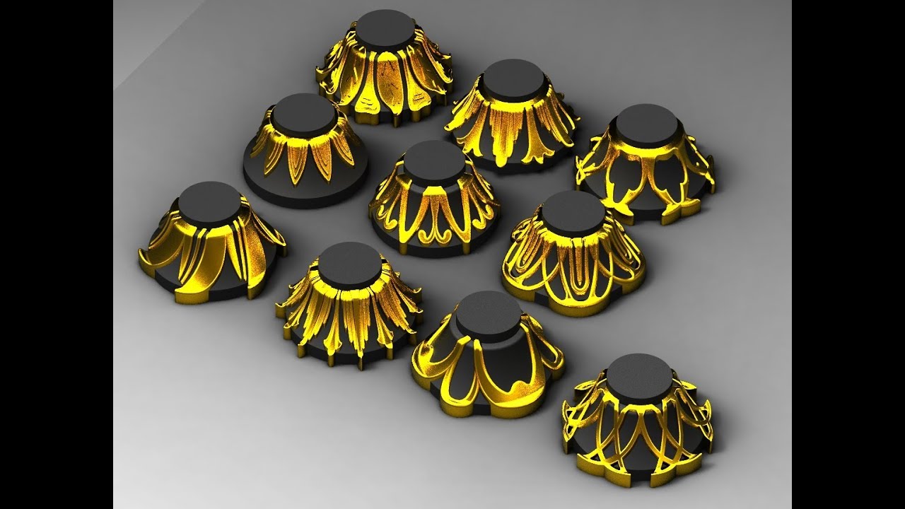 Fancy Electric Holder Designing in Powershape 2019 - YouTube