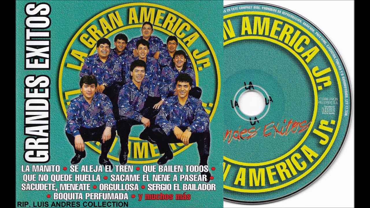 La gran america jr. - Grandes exitos 1998 Album completo - YouTube