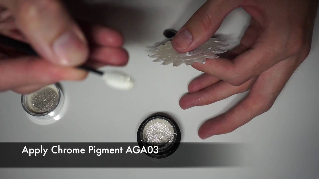 Chrome Mirror Nails - Tutorial - YouTube
