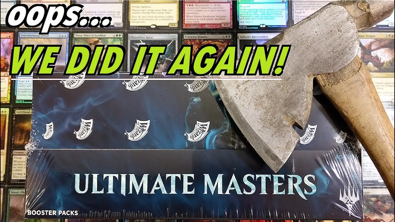 What are the Odds? MTG Ultimate Masters Booster Box Topper Opening ...
