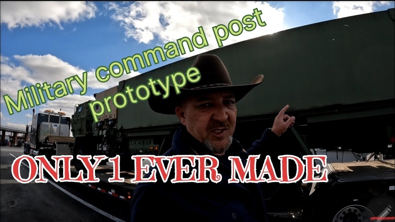 Ep 160 US Navy /Army mobile command post prototype. This is the only ...