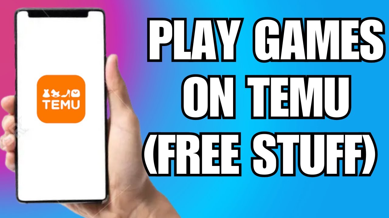 How To Play Games On Temu - YouTube