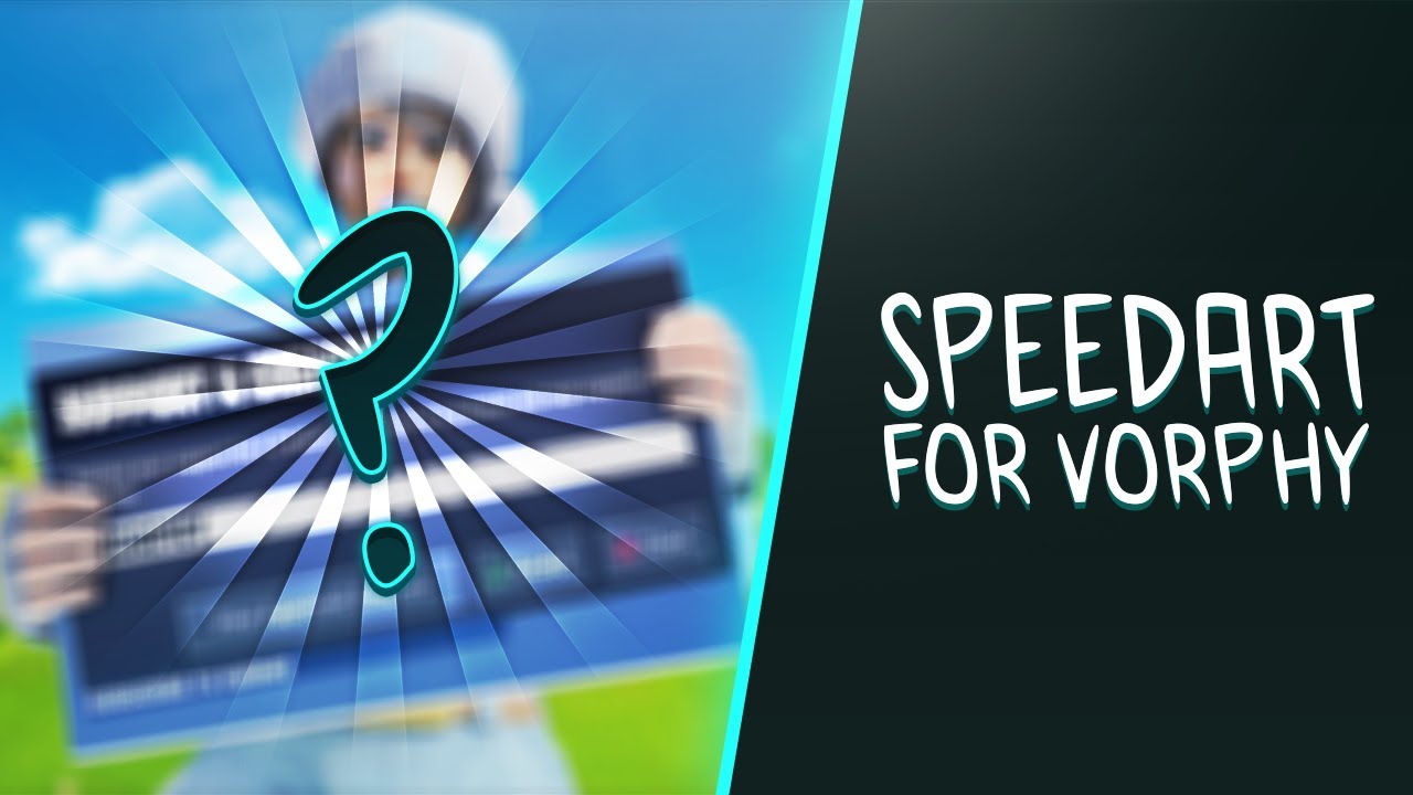 SpeedArt - Vorphy [Fortnite Thumbnail] - YouTube