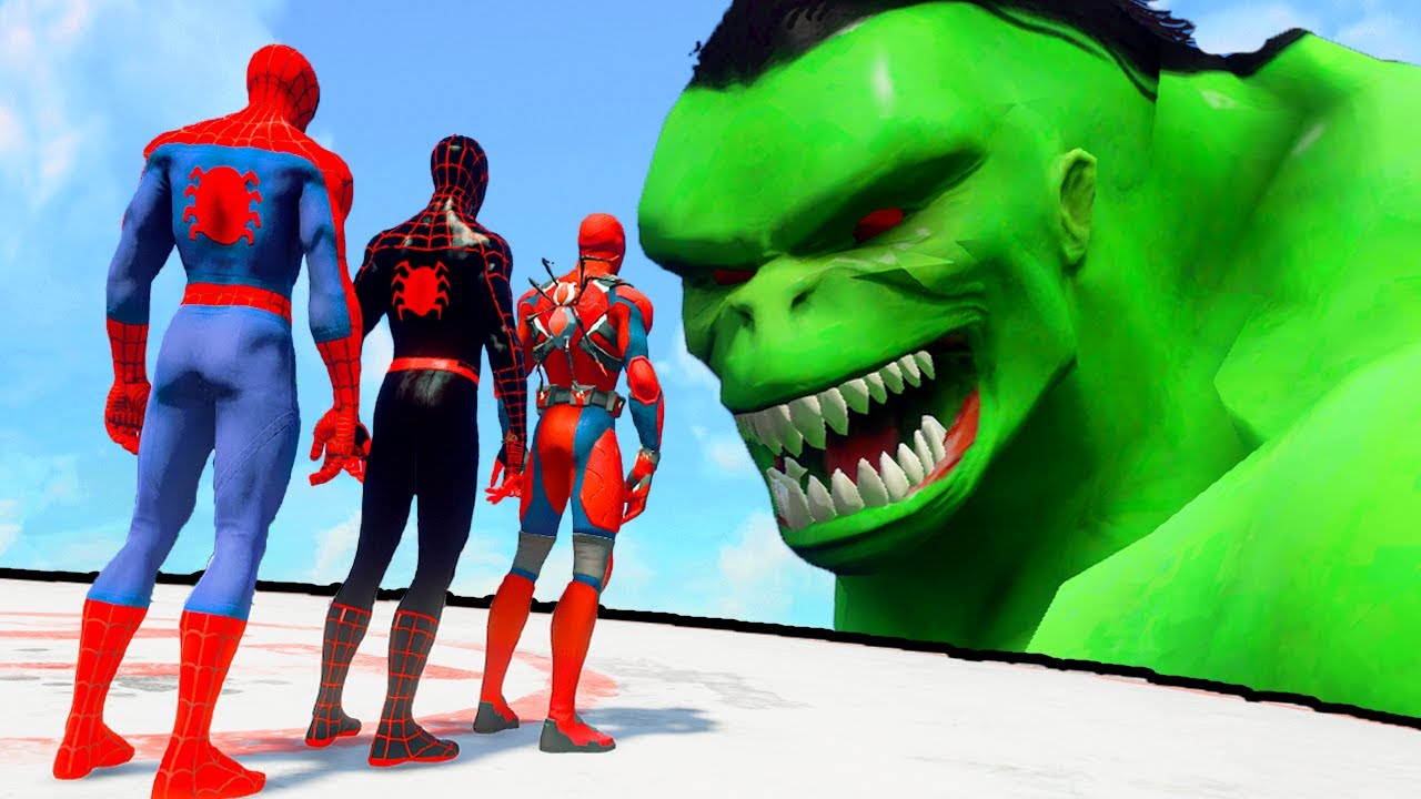 World War Hulk | Hulk 2099 Vs Team Spider-Man into Spider-Verse || What ...
