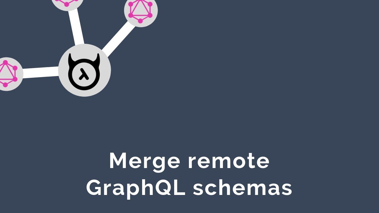 Merge Remote Schemas In Graphql Engine Youtube