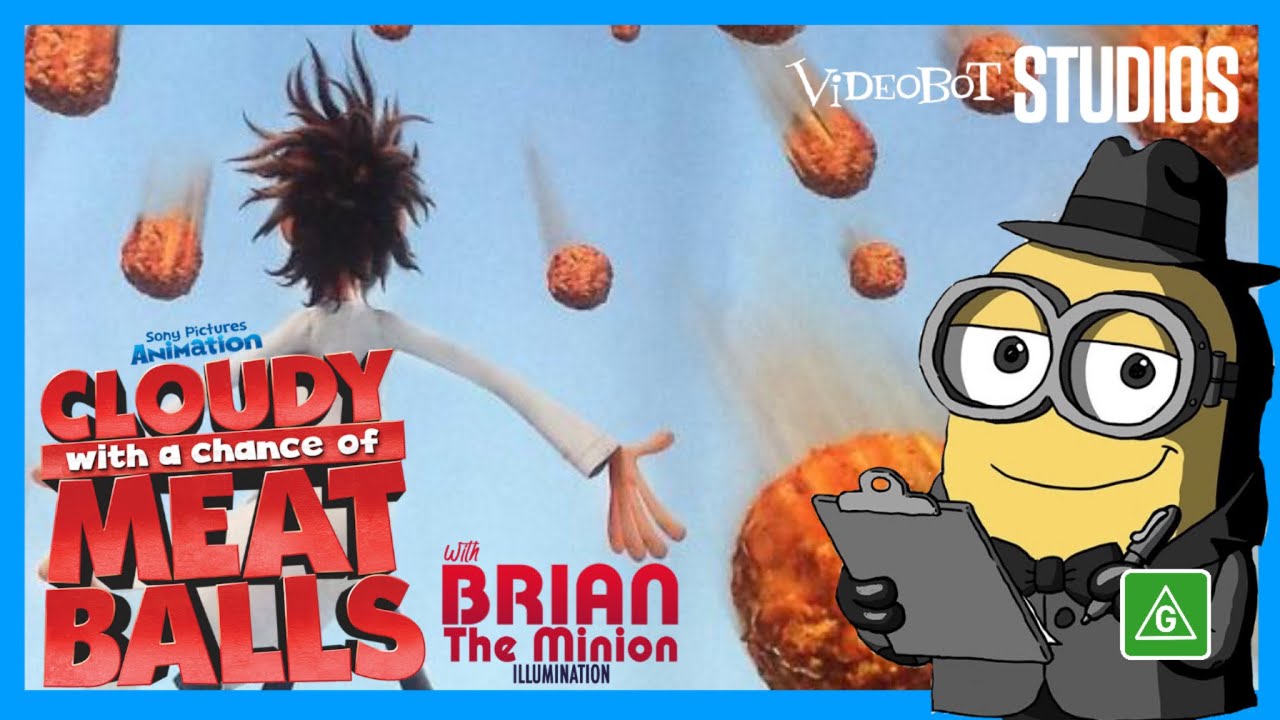 Brian the Minion Watches Cloudy with a Chance of Meatballs - YouTube