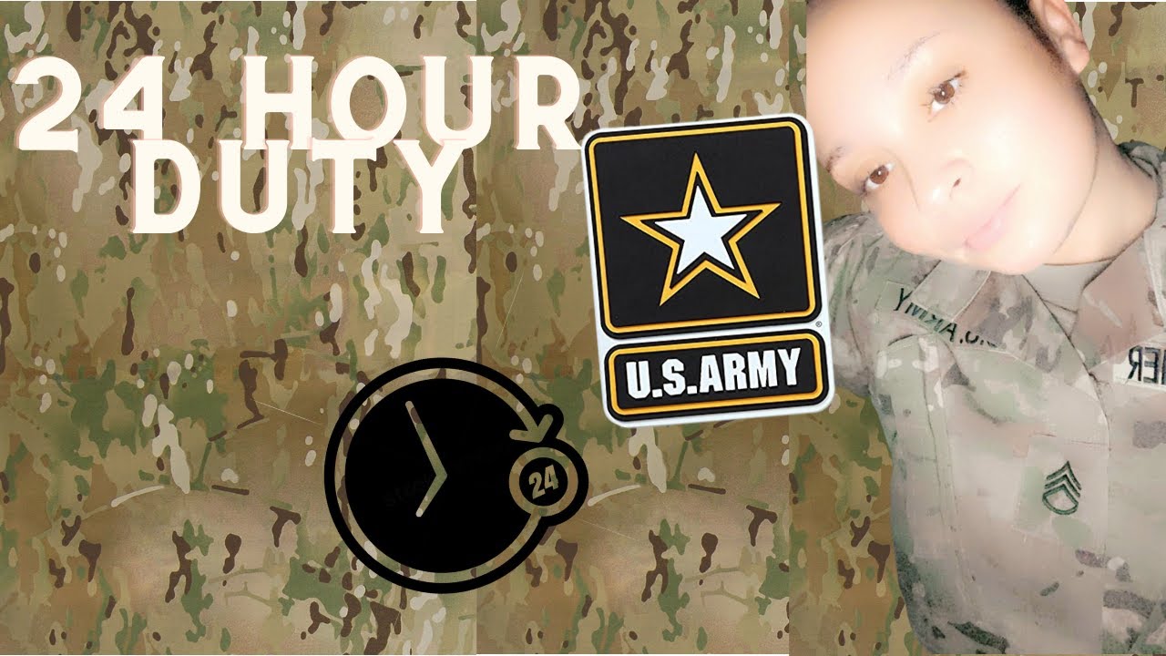 24 Hour Duty in the Army - YouTube