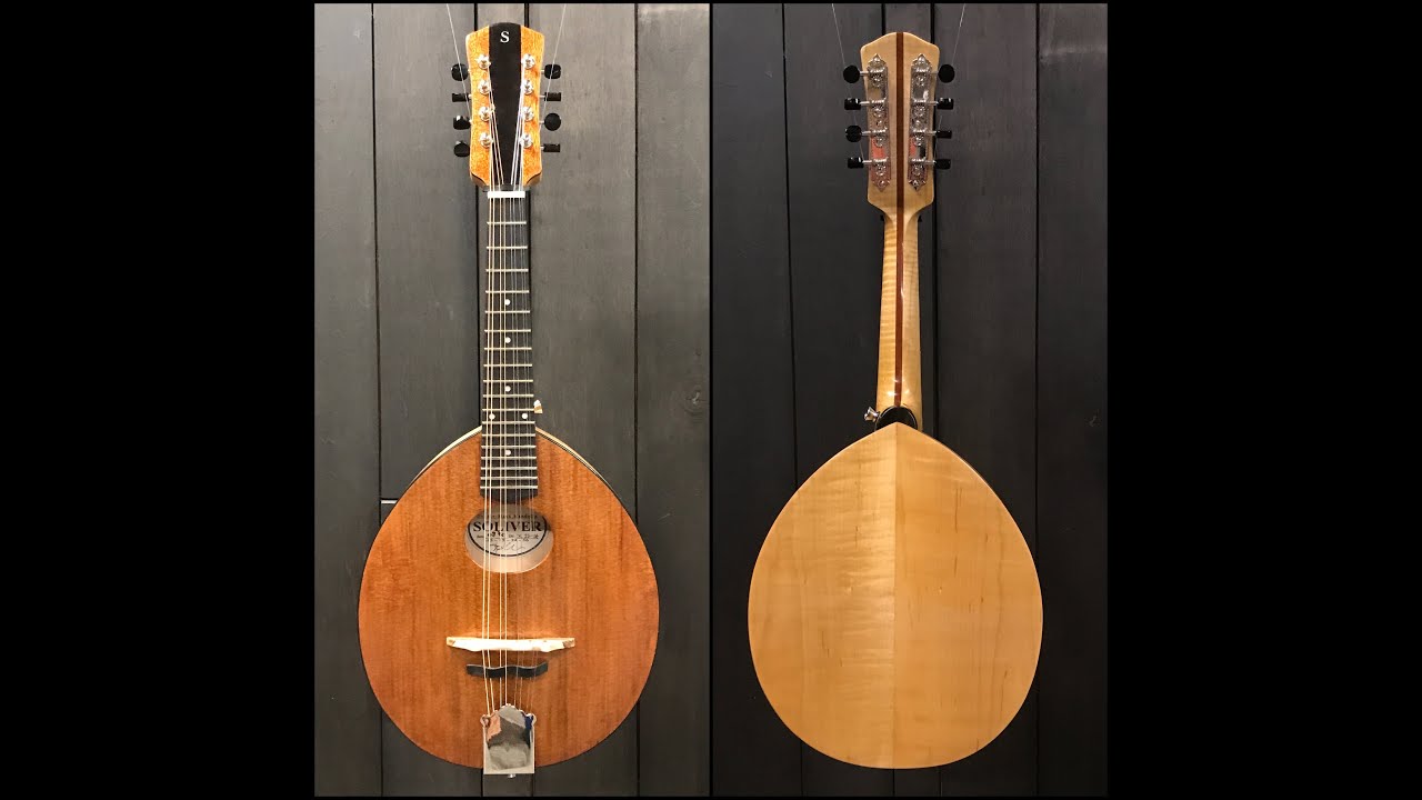 Soliver Flat Top Mandolin: DS 22-04 - YouTube