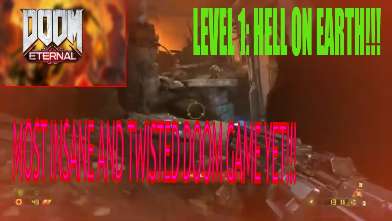 Let's Play Doom Eternal Level 1: Hell On Earth! - YouTube
