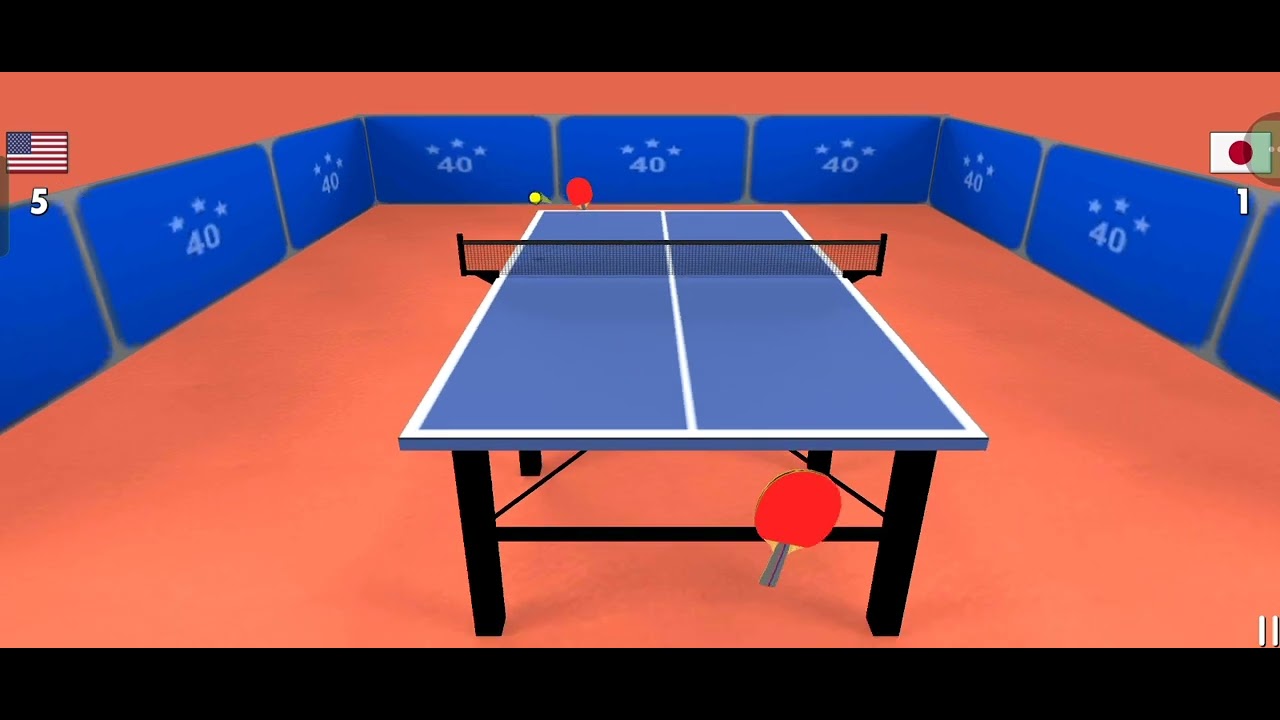 TABLE TENNIS Expert Mode Gameplay #viral #video #tabletennis - YouTube