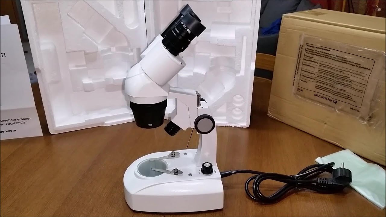 Microscope binoculaire - Seben Incognita III - - YouTube