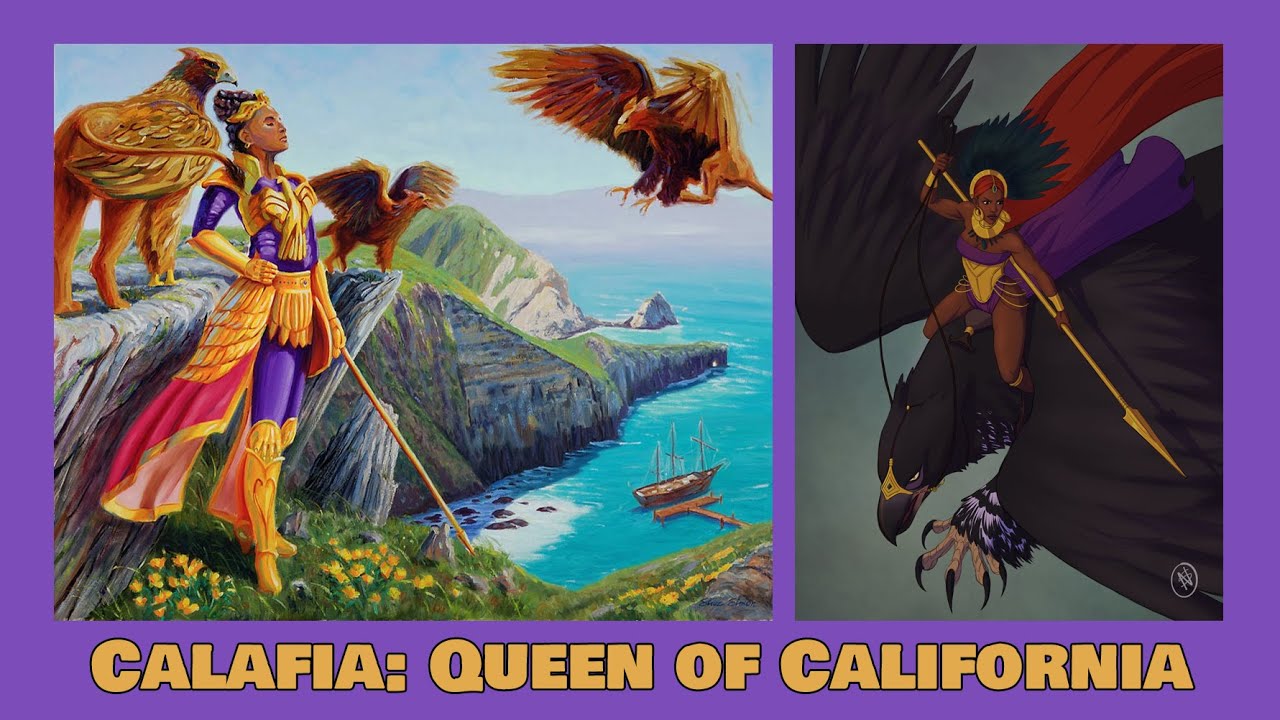 Calafia: Queen of California (California was an island, you know) - YouTube
