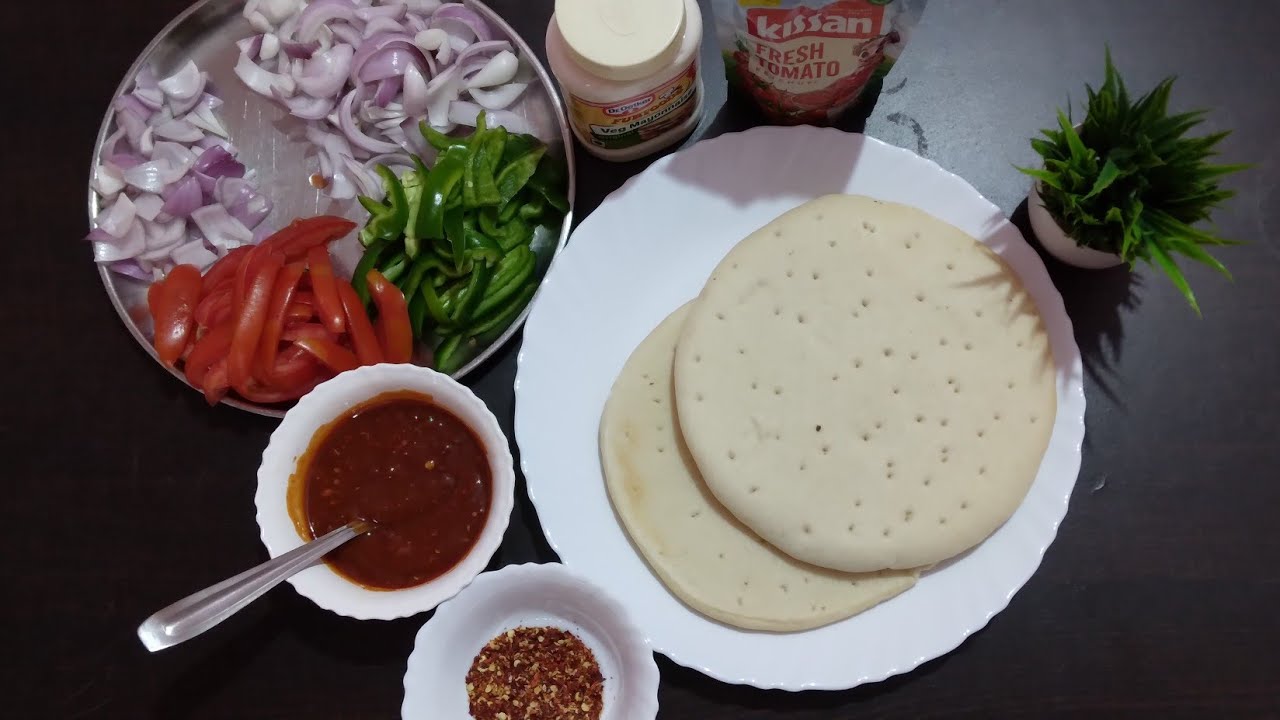 😱Homemade Domino's Pizza/no oven/homemade pizza/pizza at home/how to ...