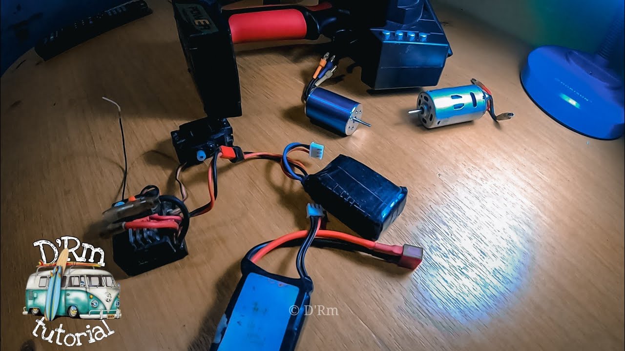 Fungsi alat-alat elektronik mobil RC (Remote Control Car) - YouTube