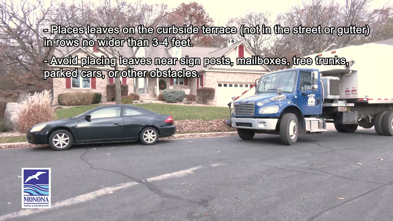 Monona Leaf Pickup 12-07-21 - YouTube