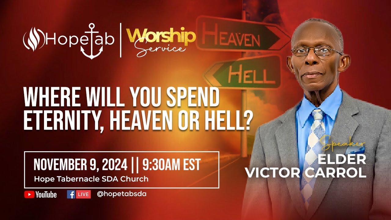 Elder Victor Carrol | Hope Tabernacle SDA Church - YouTube
