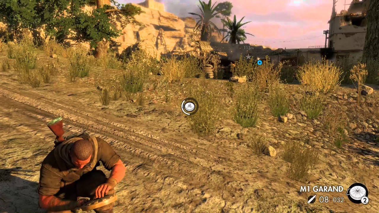 Sniper Elite 3 Authentic - Halfaya Pass - Close Calls - YouTube