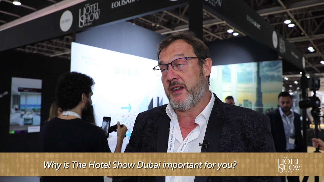 Eolisair - Ludovic Labidurie, CEO | The Hotel Show Dubai 2019 - YouTube