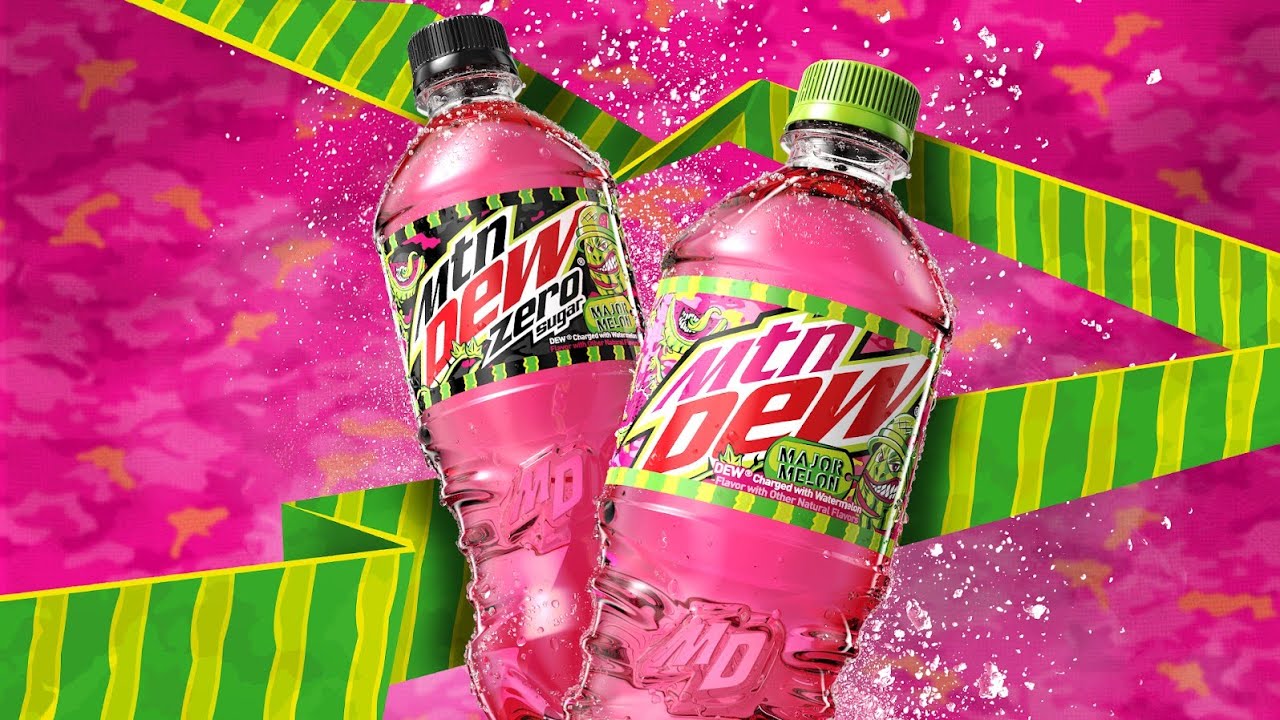 Mtn Dew Major Melon Review - YouTube