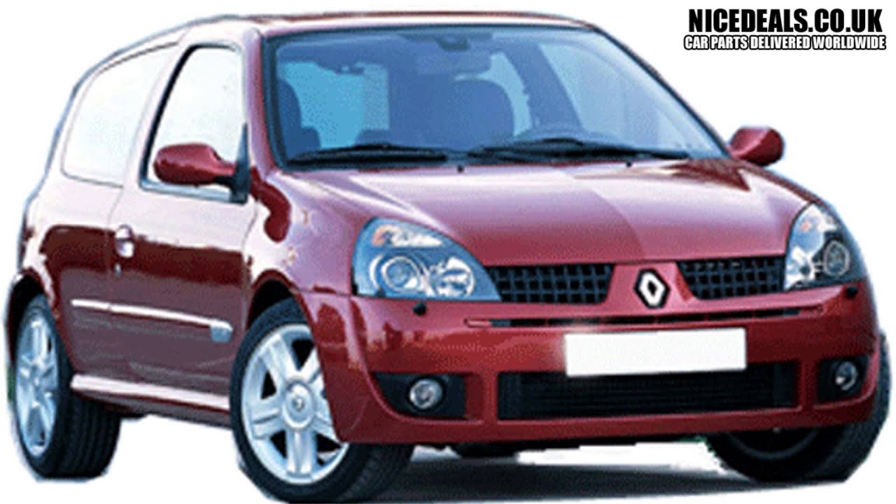 RENAULT CLIO 01 ON SPORTS FRONT BUMPERS, BODY KITS - YouTube