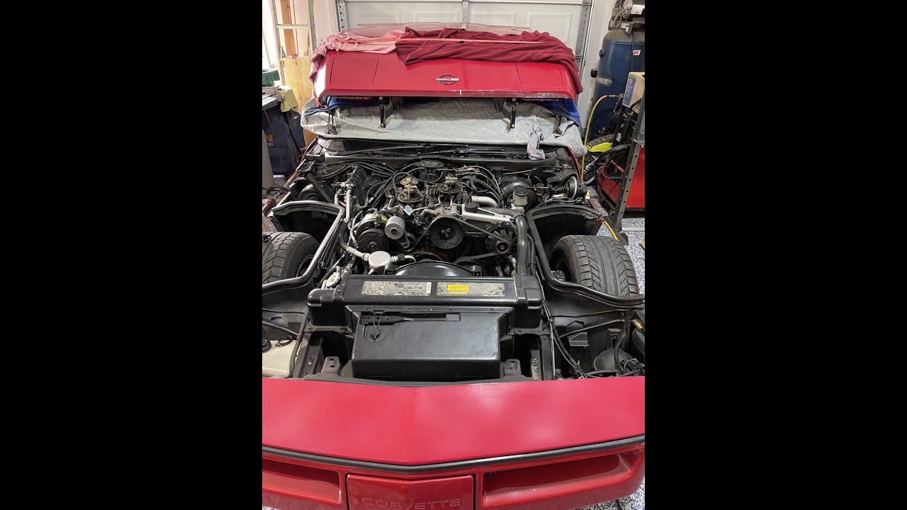 C4 Corvette Front Bumper adjustment - YouTube