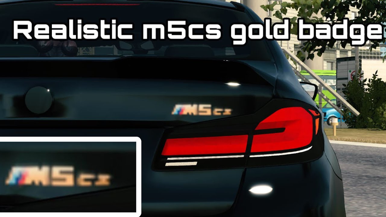 How to make m5cs badge / logo in car parking multiplayer cpm - YouTube