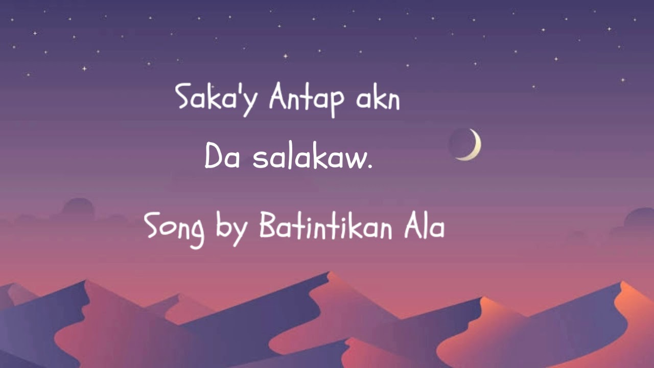 New Maranao Song 2020- Sakay Antap akn da Salakaw by Batintikan Ala ...