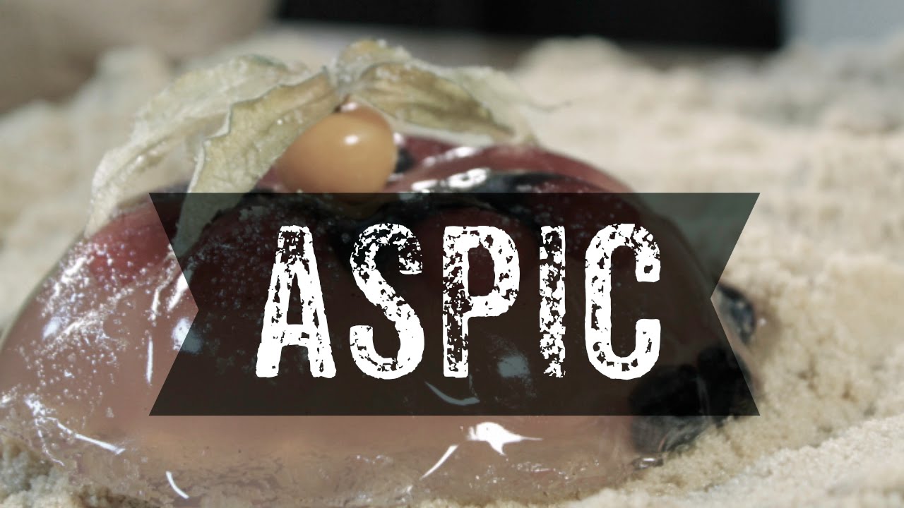 C'EST QUOI UN ASPIC? - YouTube