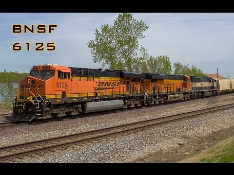 Watch In HD:BNSF 6125 North on 5/3/2014 - YouTube
