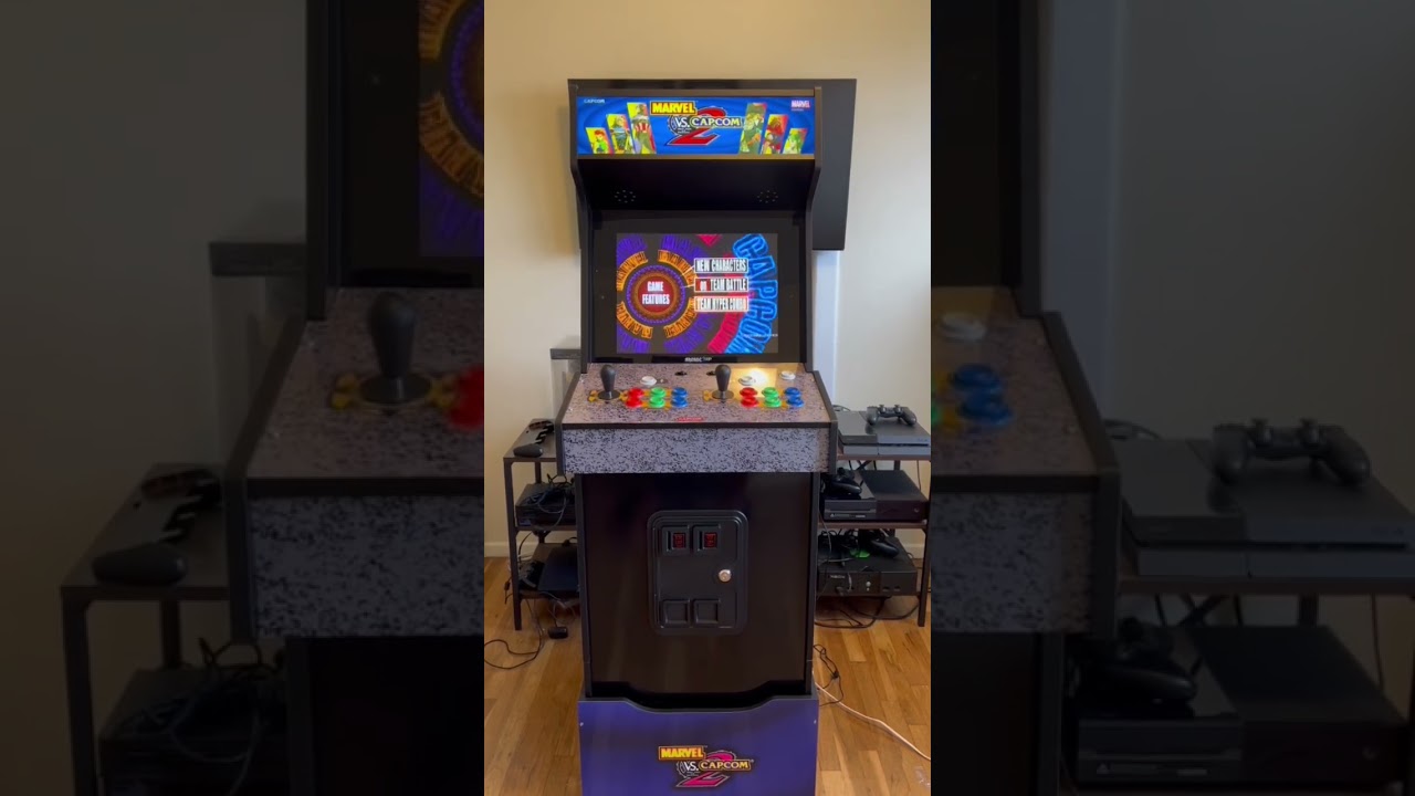 Marvel Vs Capcom 2 Arcade 1 Up Cabinet - YouTube