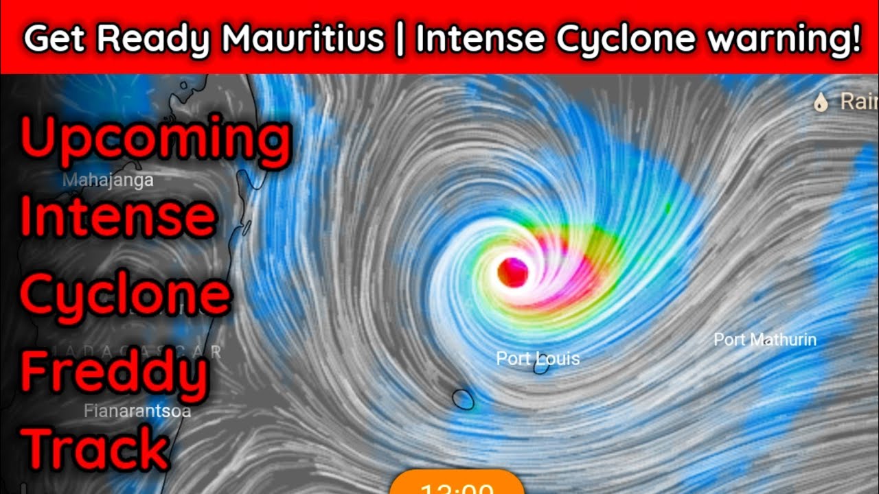 Prochaine alerte de cyclone intense à Maurice | Will Cyclone Freddy ...