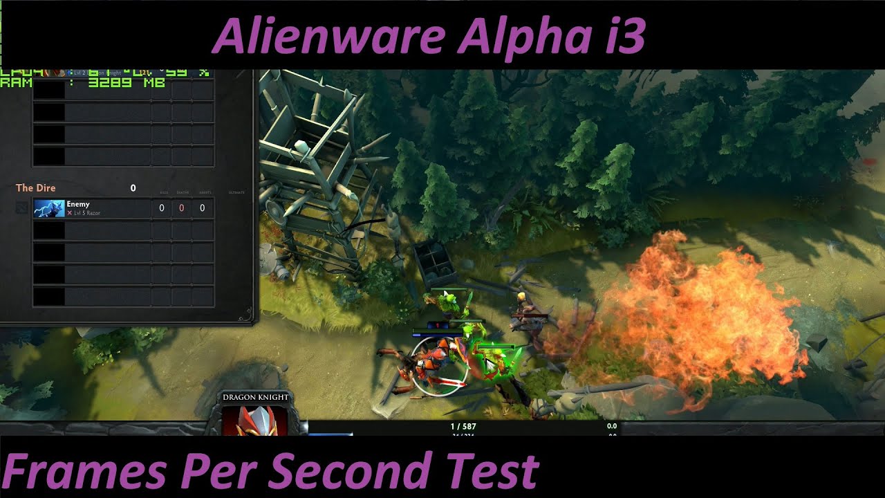 Alienware Alpha i3 - Dota 2 (FPS Test) - YouTube