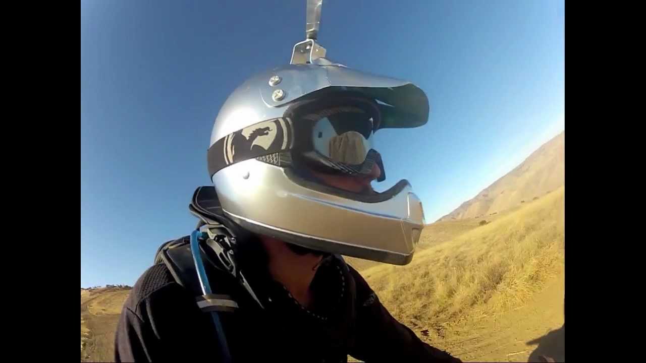 GoPro heli mount (actual ride) - YouTube