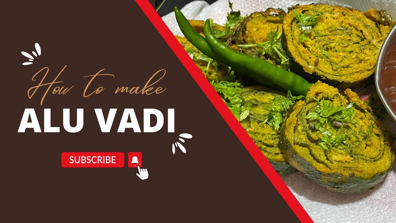 अळूवडी | Delicious Alu Vadi Recipe | Authentic Indian Snack - YouTube