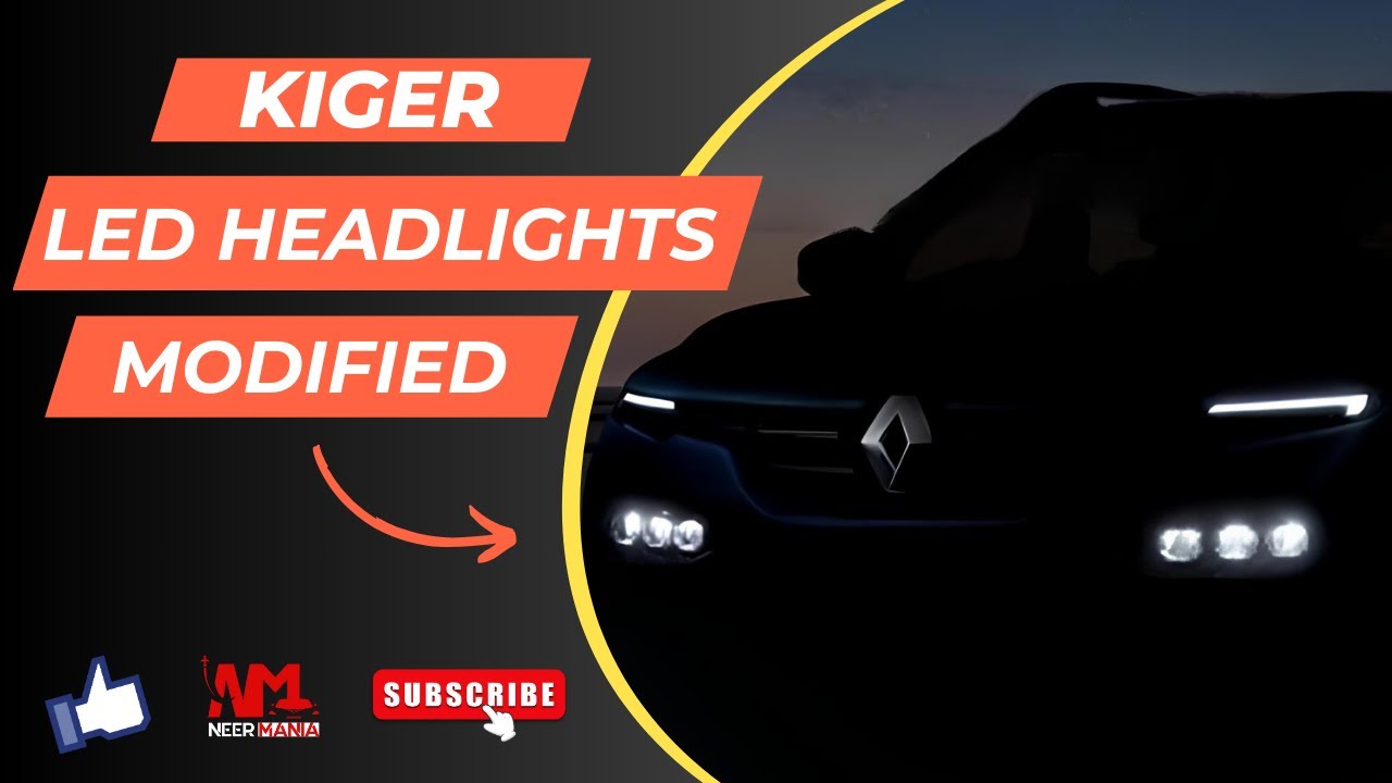 KIGER Modification - Upgrading to LED Headlights - YouTube