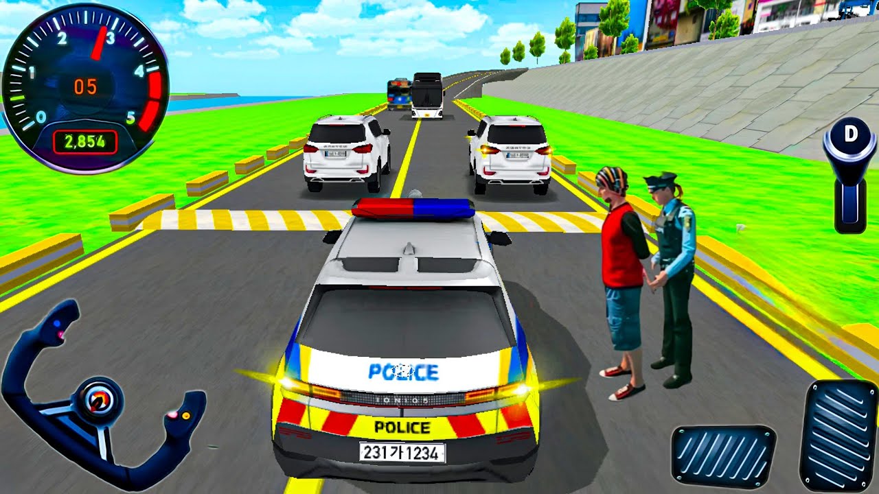 Ultimate Car Driving Simulator - Police Car vs Rexton SUV | Epic Car ...