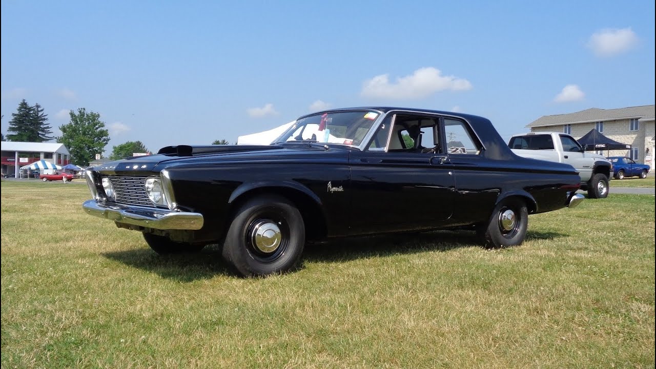 1963 Plymouth Savoy in Black & 426 Super Stock Max Wedge on My Car ...
