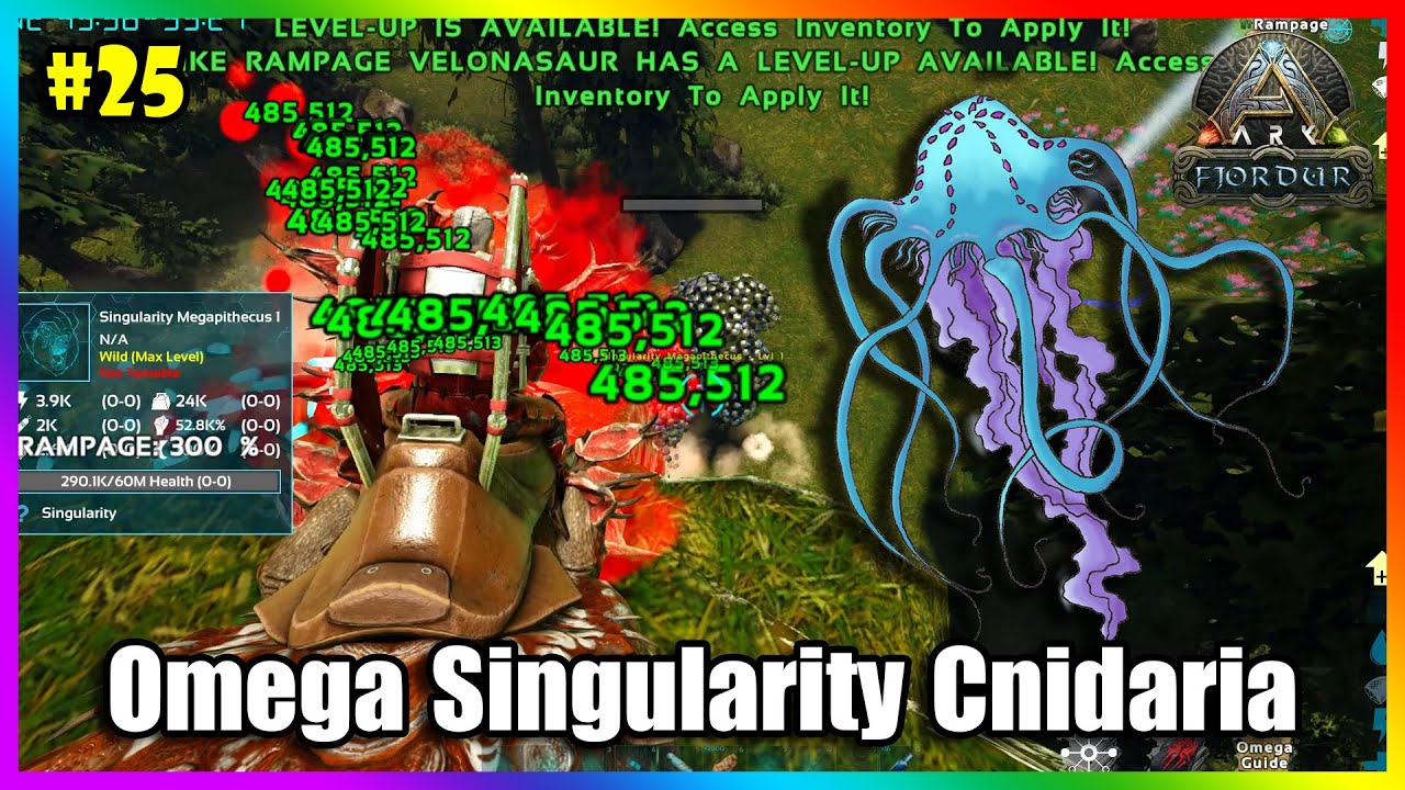 ARK: Omega (New) #25 - Bắt Thêm Sứa Omega Singularity Cnidaria, Đánh ...