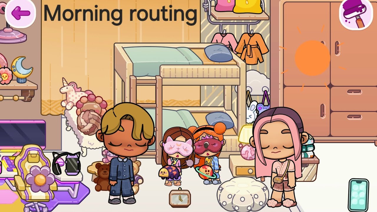 La morning Routine de la famille. - YouTube