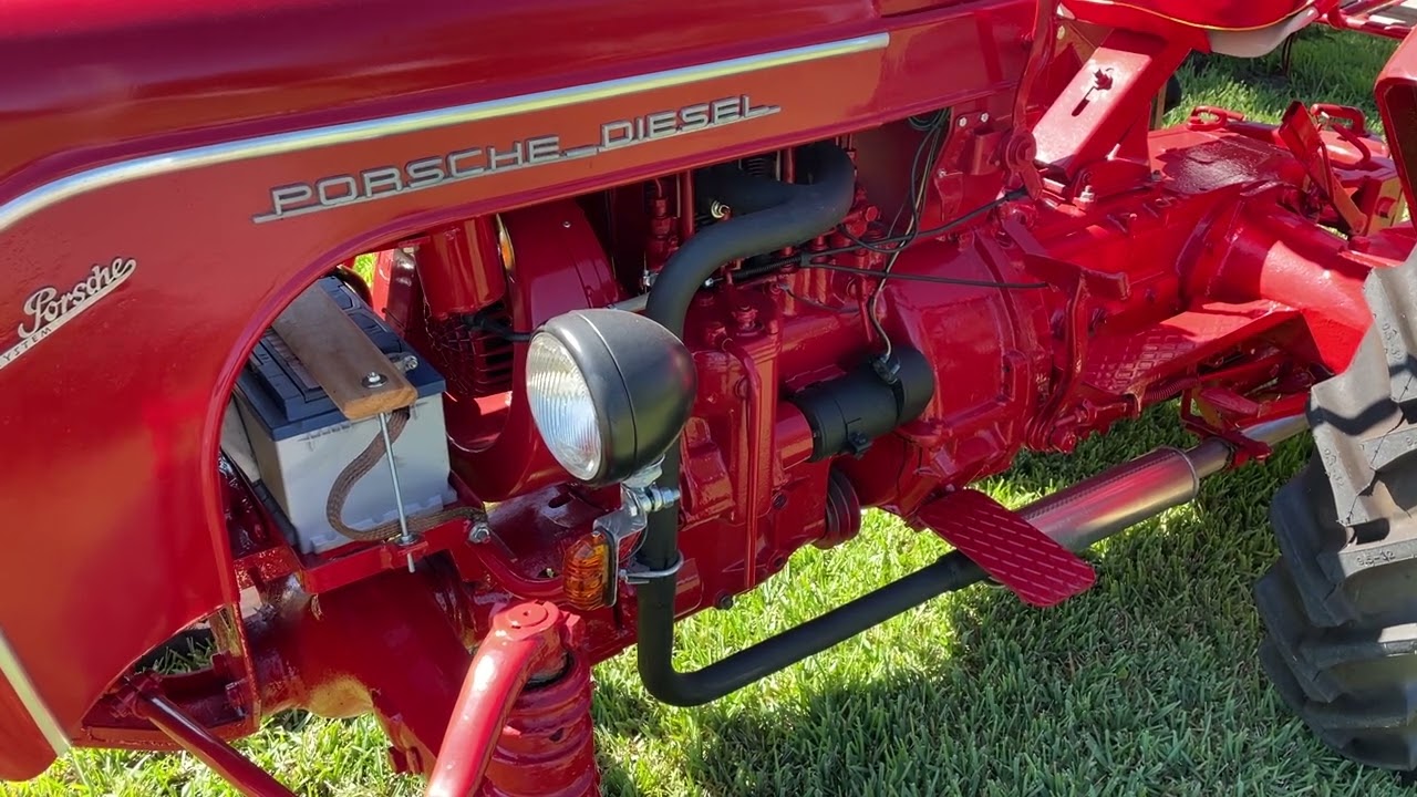 1955 Porsche Allgaier AP22 Tractor - YouTube
