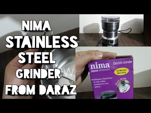 daraz shopping nima japan best spice grinder in Pakistan # stainless steel spice grinder