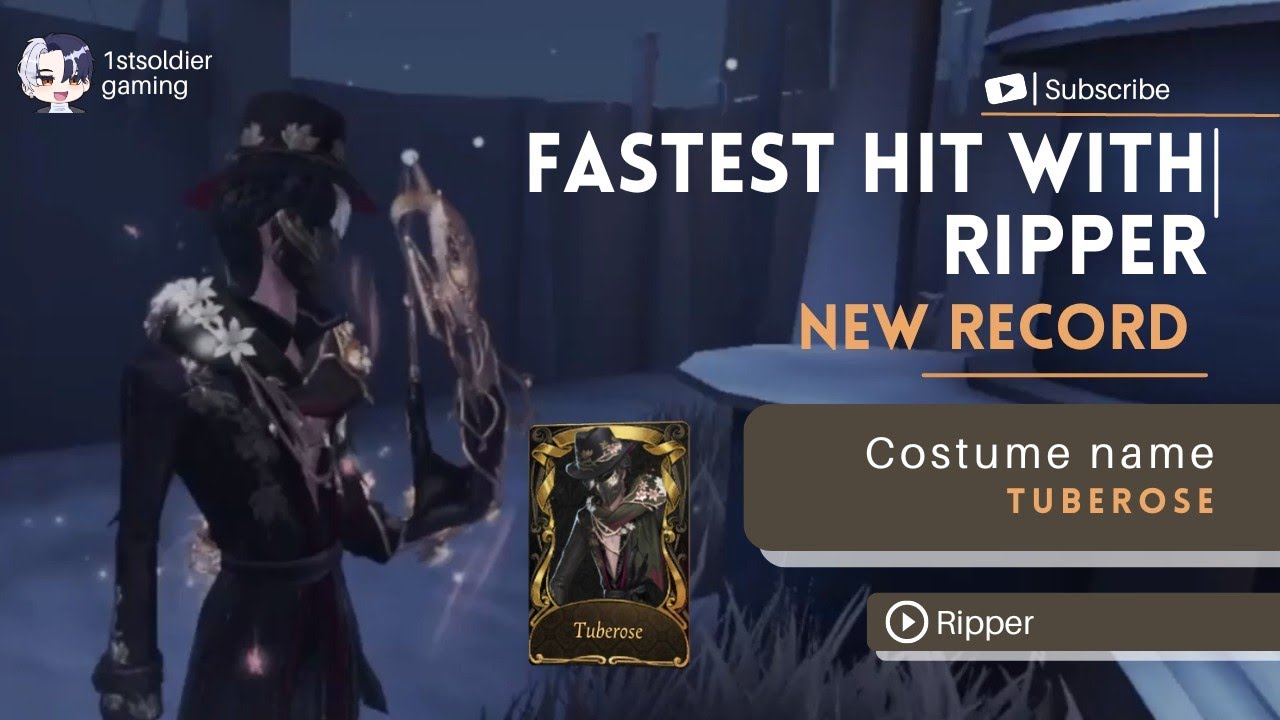 Ripper new world record? IDENTITY V - YouTube
