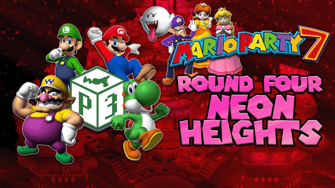 Neon Heights | MARIO PARTY 7 Round Four - YouTube