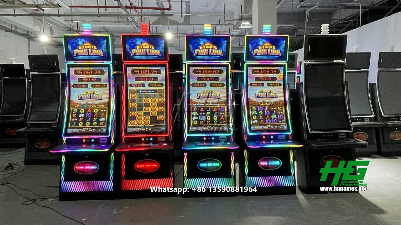 Fire Link 43 inch Curved Casino Slot Game Machines,Slot Game Machine ...
