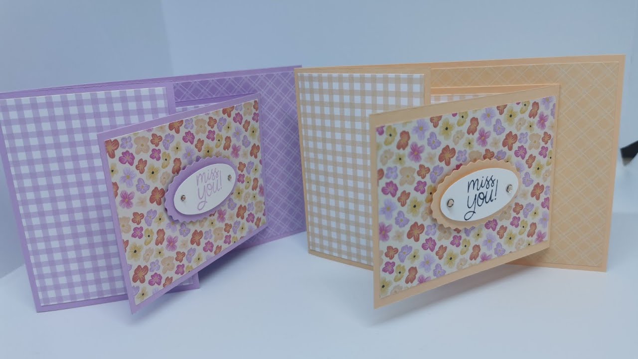 A Joy Fun Fold Card Tutorial - YouTube