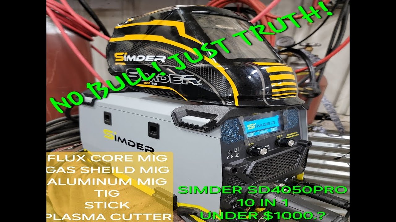 SIMDER WELDER PLASMA CUTTER. ANOTHER CHEAP WELDER CUTTER OR A GOOD ...