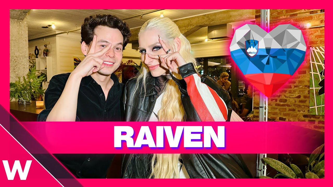 🇸🇮 Raiven (Slovenia 2024) - "Veronika" interview | Eurovision 2024 ...