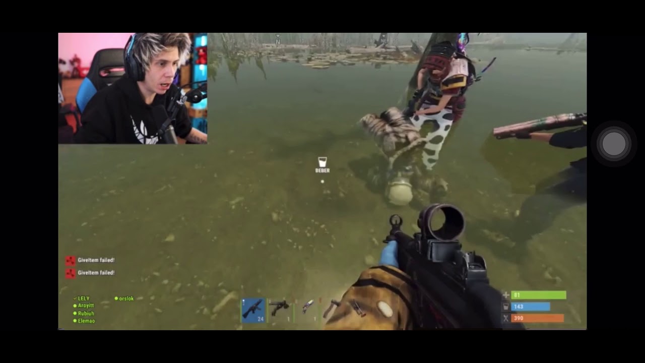 Rubius mata a Juaniquilador otra vez en Rust (Egoland) - YouTube