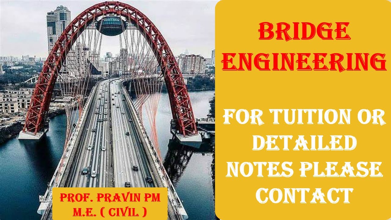 BRIDGE ENGINEERING STUDY NOTES Part 1_ Civil Engineering_ Notes ...